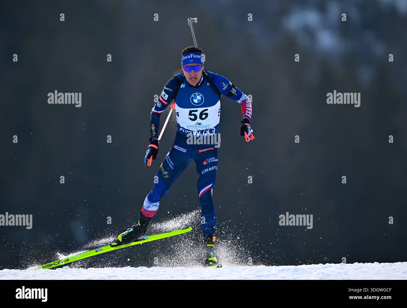 Ruhpolding, Germany. 17th Jan, 2026. Biathlon: World Cup, sprint 10 km ...