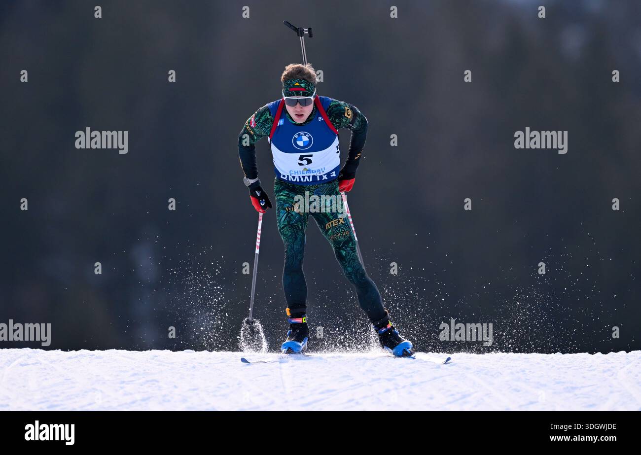 17 January 2026, Bavaria, Ruhpolding: Biathlon: World Cup, sprint 10 km ...