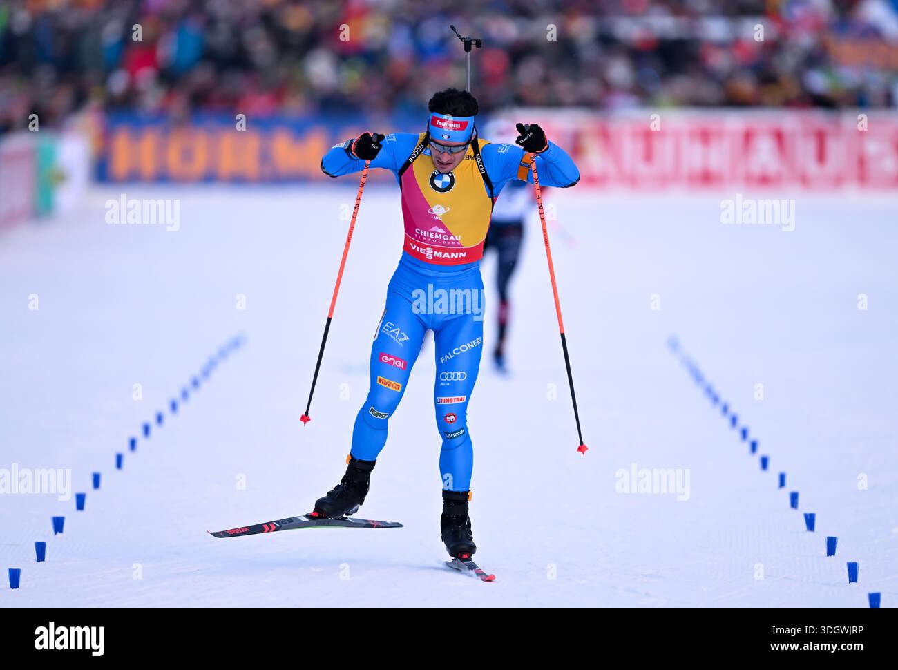 Ruhpolding, Germany. 17th Jan, 2026. Biathlon: World Cup, sprint 10 km ...