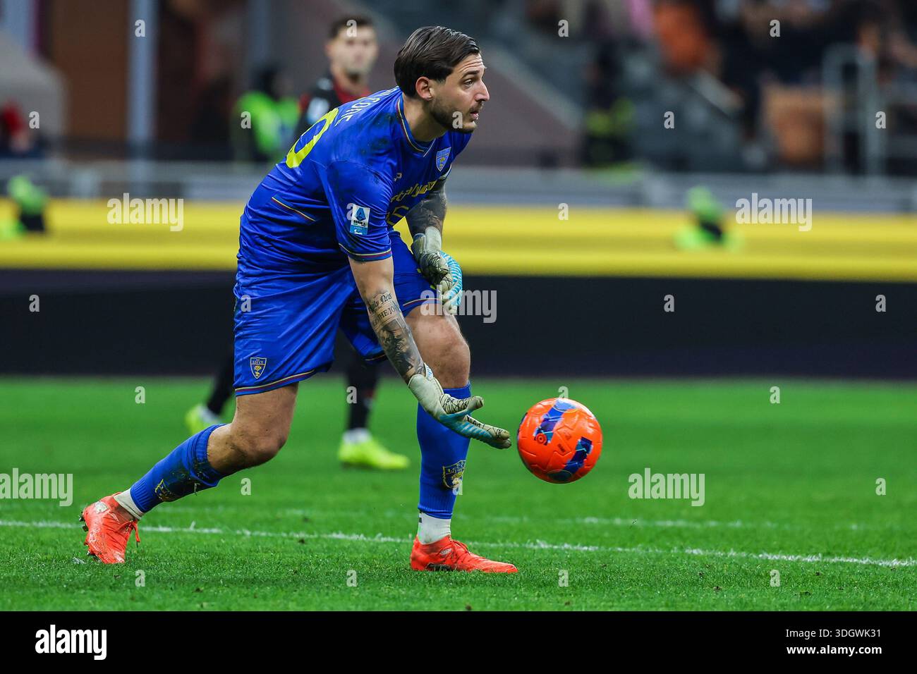 Wladimiro Falcone of US Lecce seen in action during Serie A 2025/26 ...
