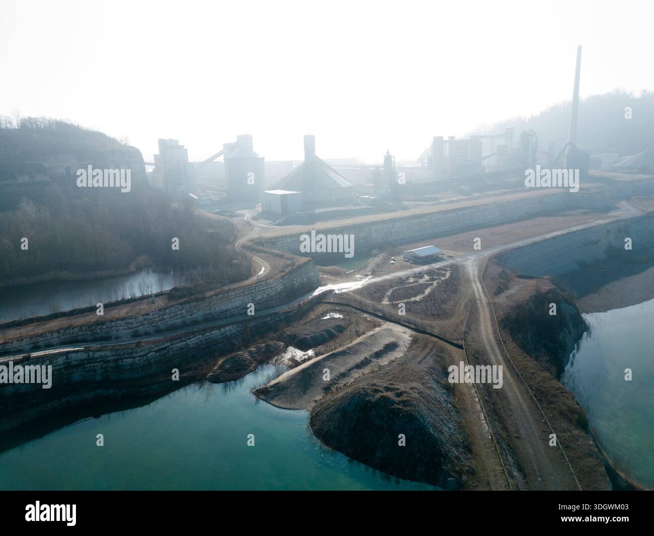 The famous chalk quarry at St Pietersberg, Maastricht Stock Photo - Alamy