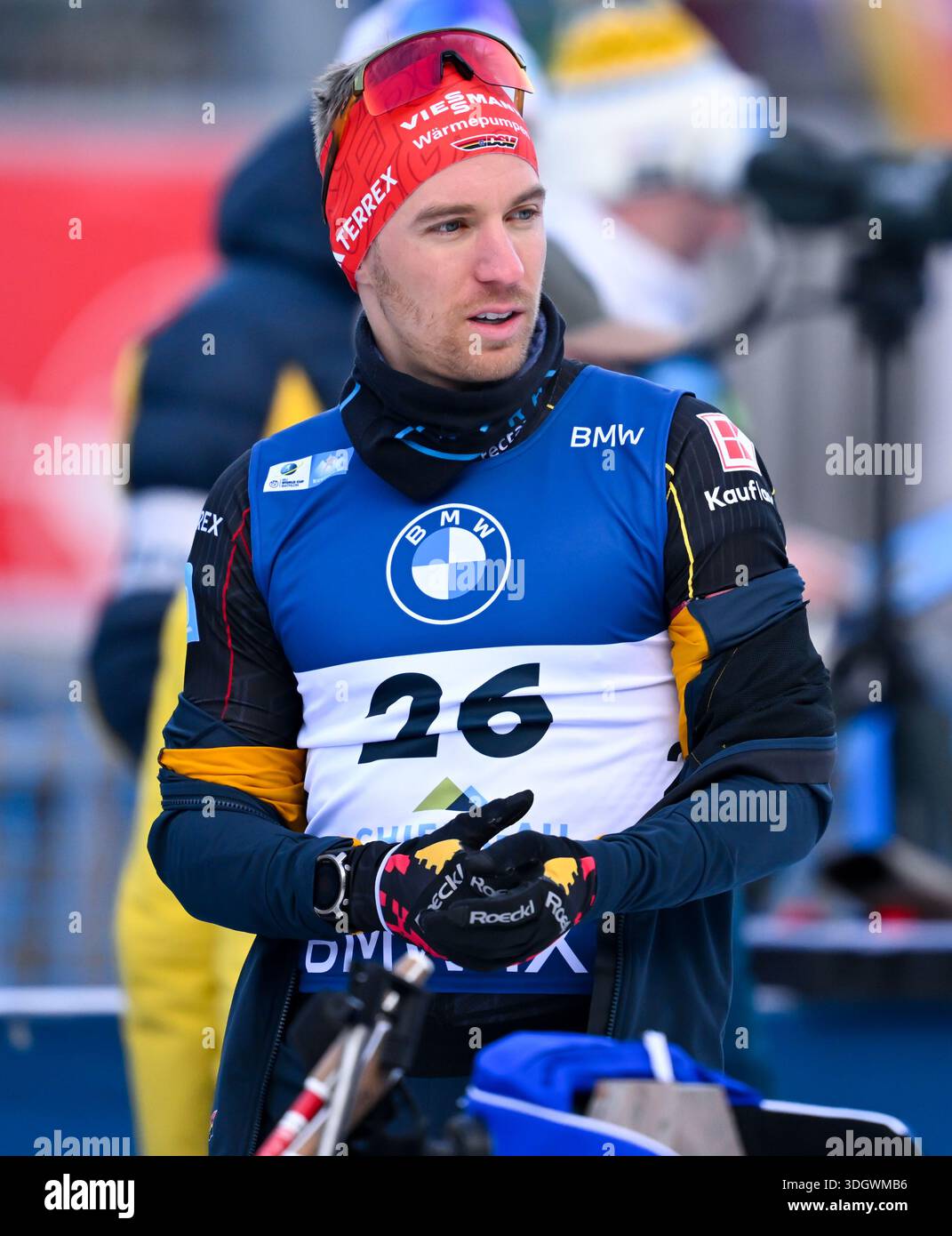 Ruhpolding, Germany. 17th Jan, 2026. Biathlon: World Cup, sprint 10 km ...