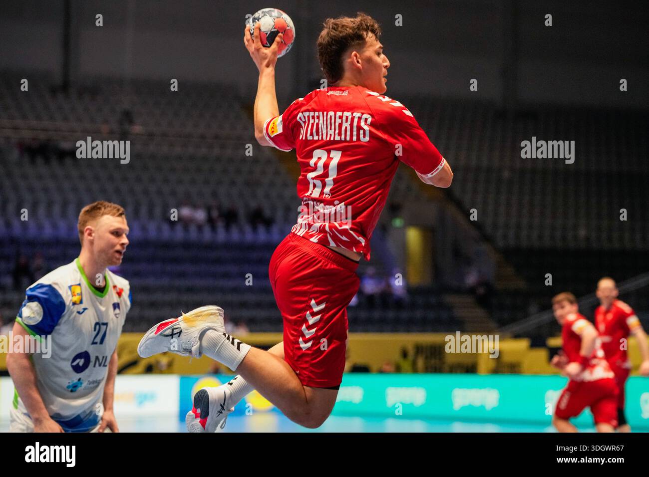 Bærum 20260118. Switzerland's Gino Steenaerts during the European ...