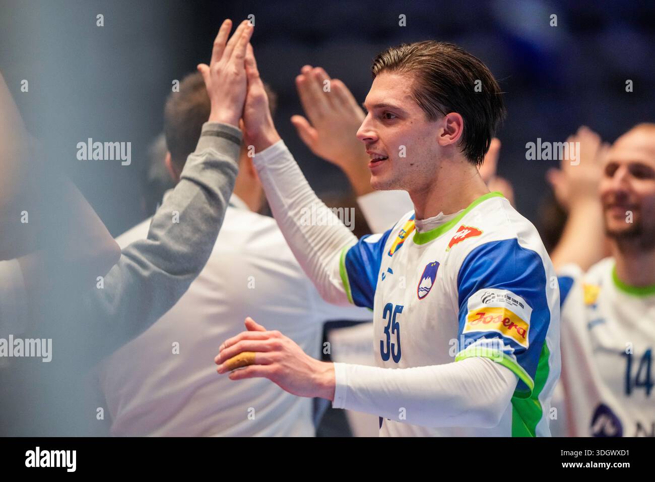 Bærum 20260118. Slovenia's Domen Makuc after the European Championship ...