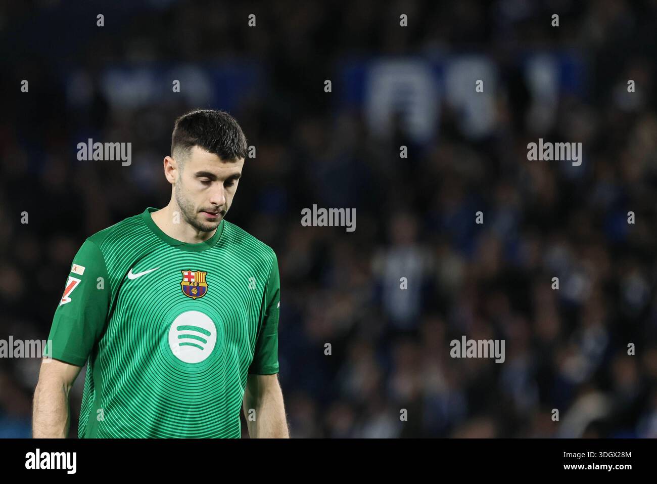 Spanish La Liga EA Sports soccer match Real Sociedad vs FC Barcelona at ...