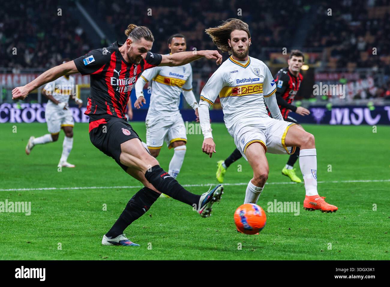 Adrien Rabiot of AC Milan seen in action during Serie A 2025/26 ...