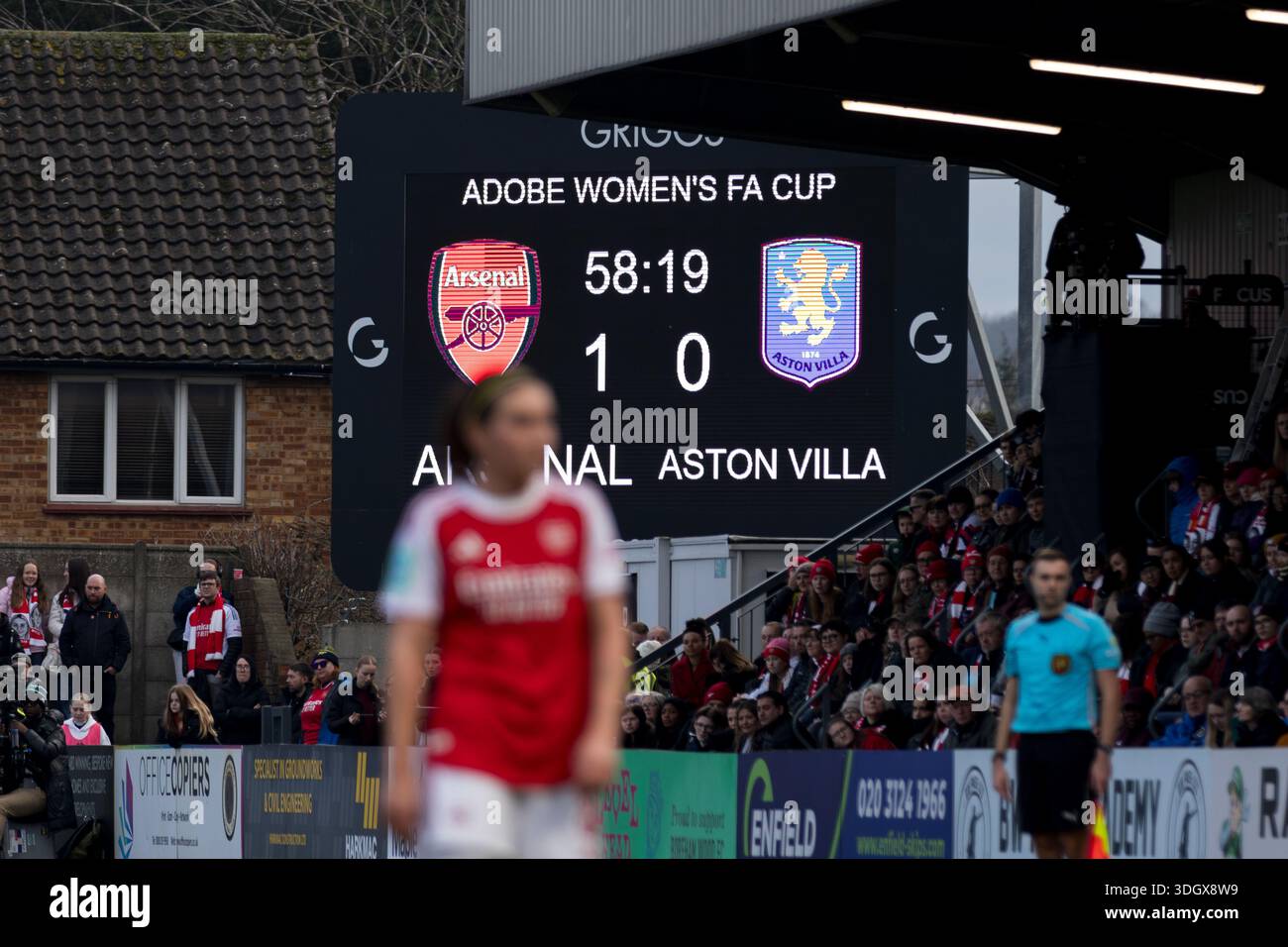 Adobe women's fa cup fourth round hi-res stock photography and images ...