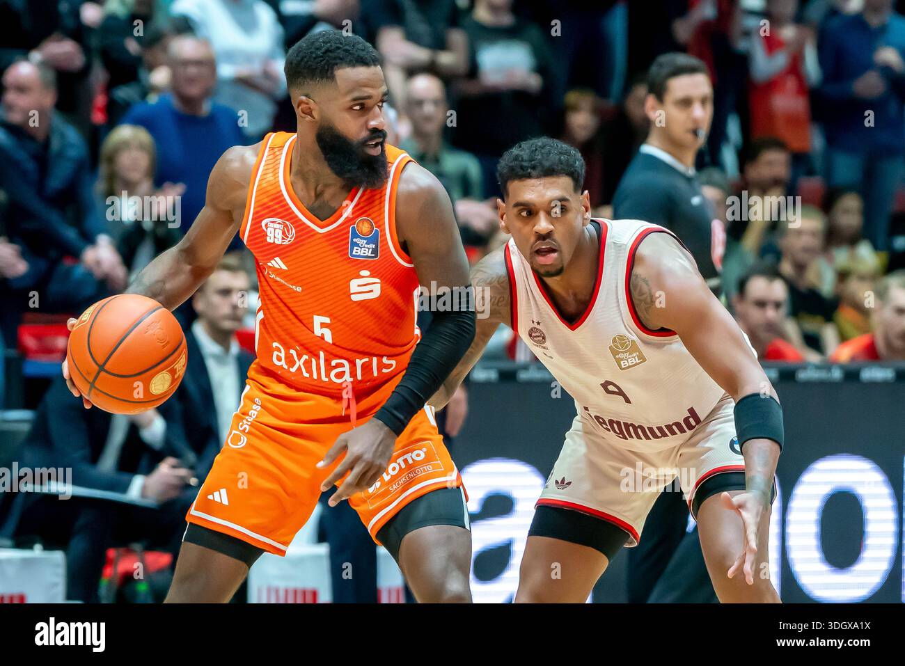 Chemnitz, Germany January 18, 2026: 1.BBL - 2025/2026 - Niners Chemnitz ...
