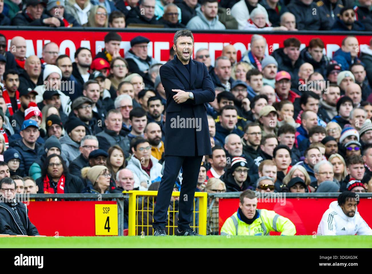Manchester United first team head coach Michael Carrick (Manager ...