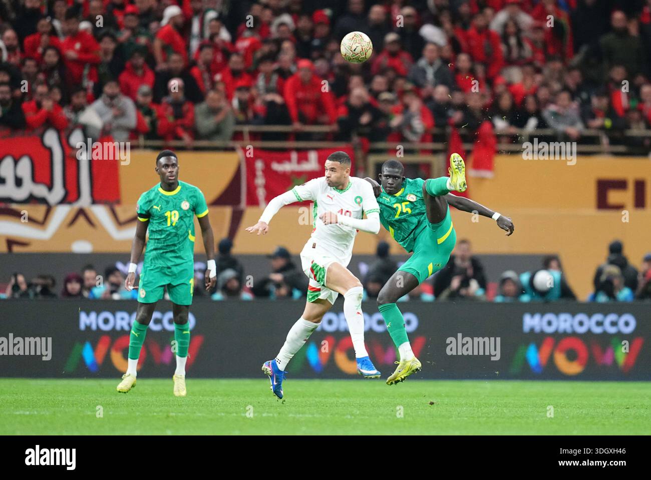 January 18 2026: El Hadji Malick Diouf of Senegal and Ayoub El Kaabi of ...