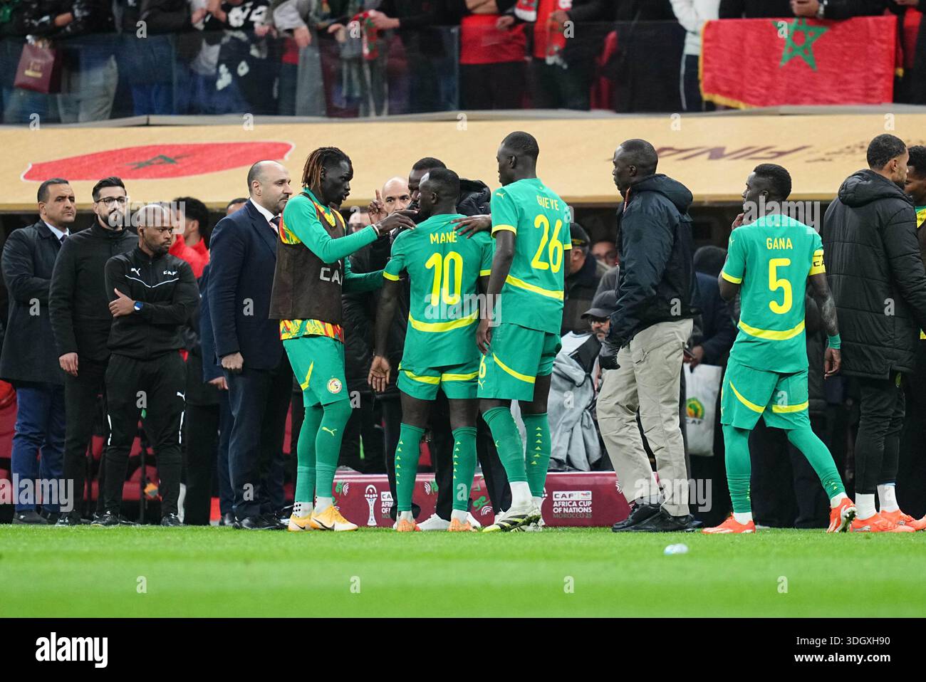January 18 2026: Sadio Mane of Senegal and Pape Alassne Gueye of ...
