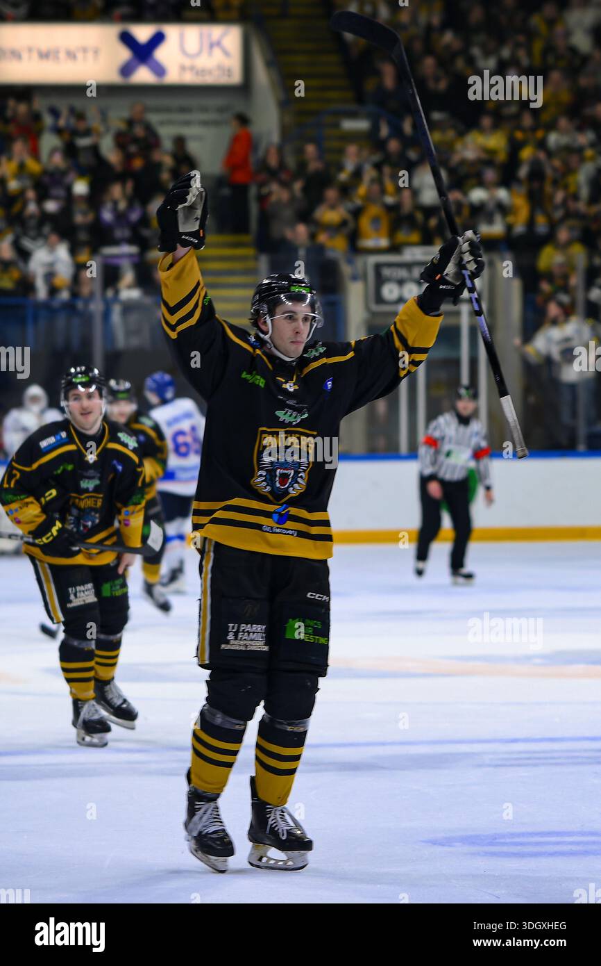 during the Nottingham Panthers v HK Torpedo 2026 IIHF(International Ice ...