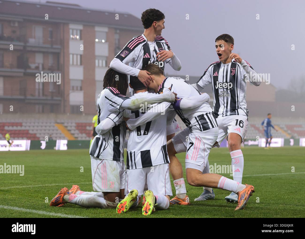 Alessandria, Italy. 17th Jan, 2026. Simone Guerra of Juventus ...