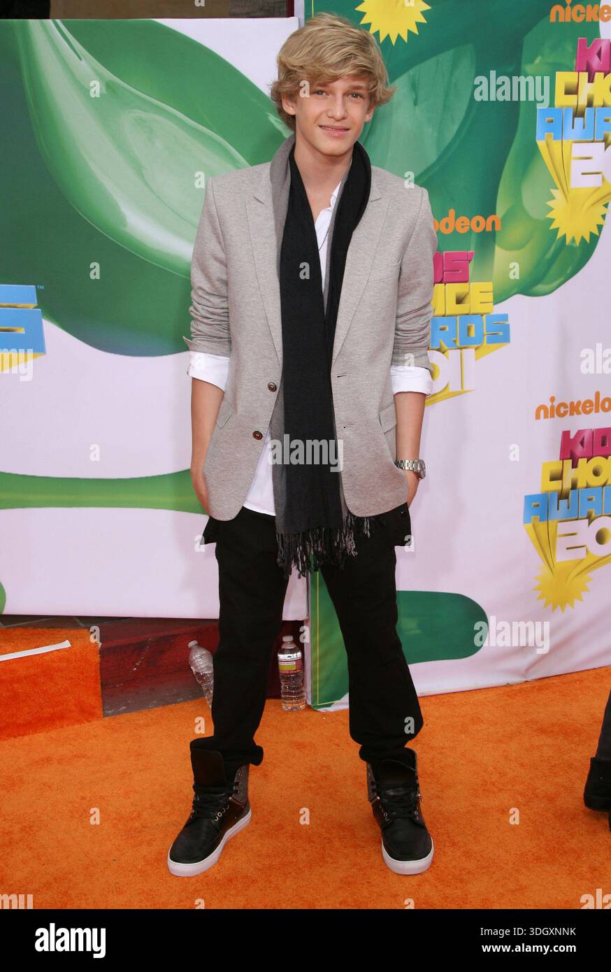 02 April 2011 - Los Angeles, California - Cody Simpson. 2011 ...
