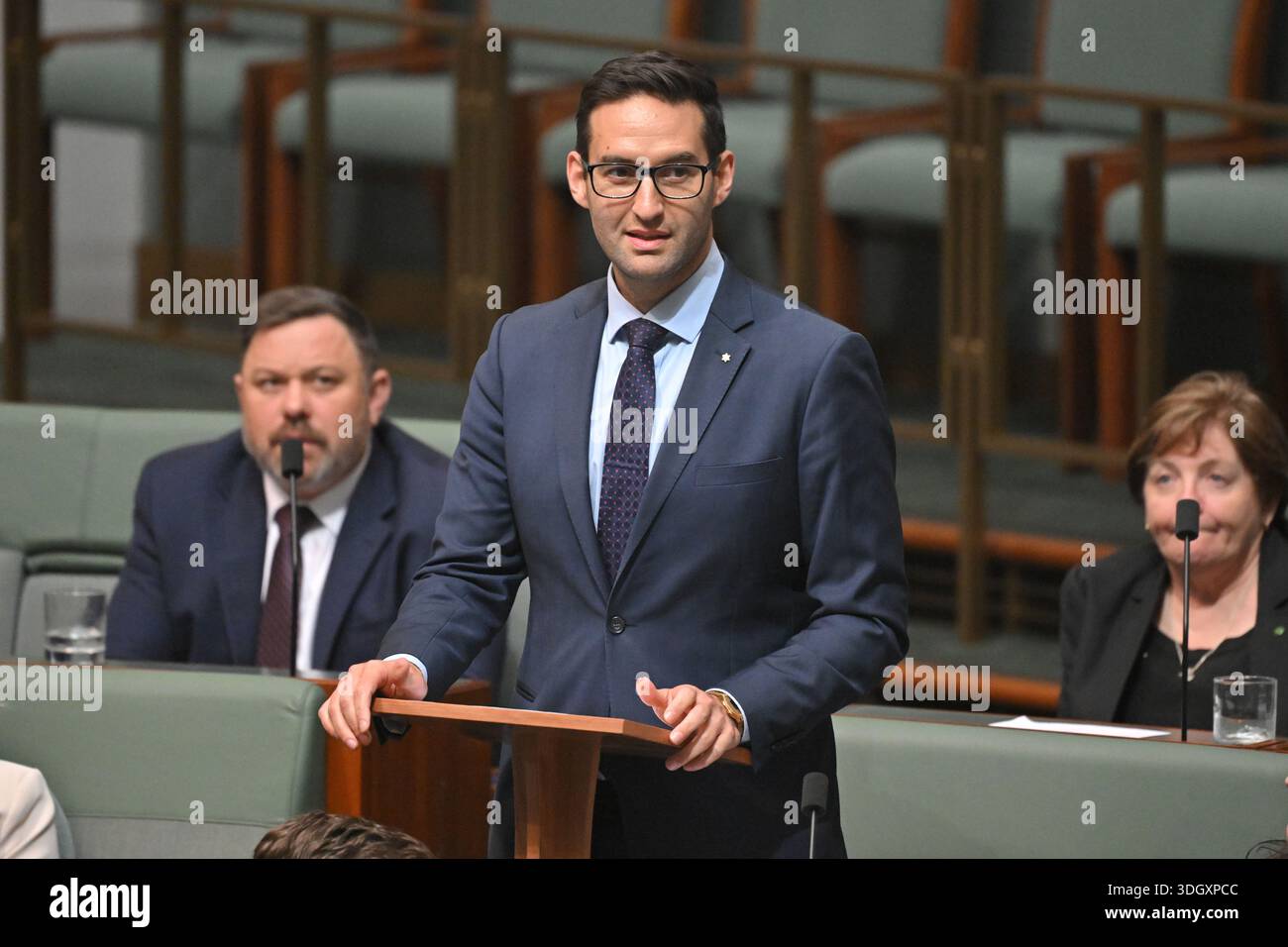 Labor member for Macnamara Josh Burns speaks on the condolence motion ...