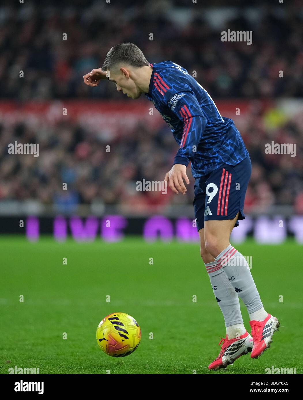 Leandro Trossard of Arsenal seen in action during the Premier league ...