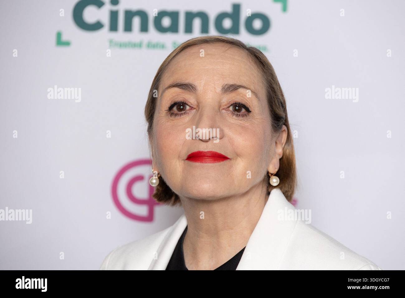 Paris, France. 18th Jan, 2026. Dominique Blanc attends the 'Ceremonie ...