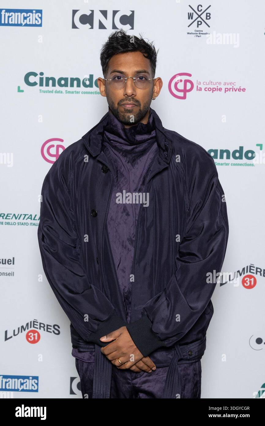 Paris, France. 18th Jan, 2026. Lawrence Valin attends the 'Ceremonie ...