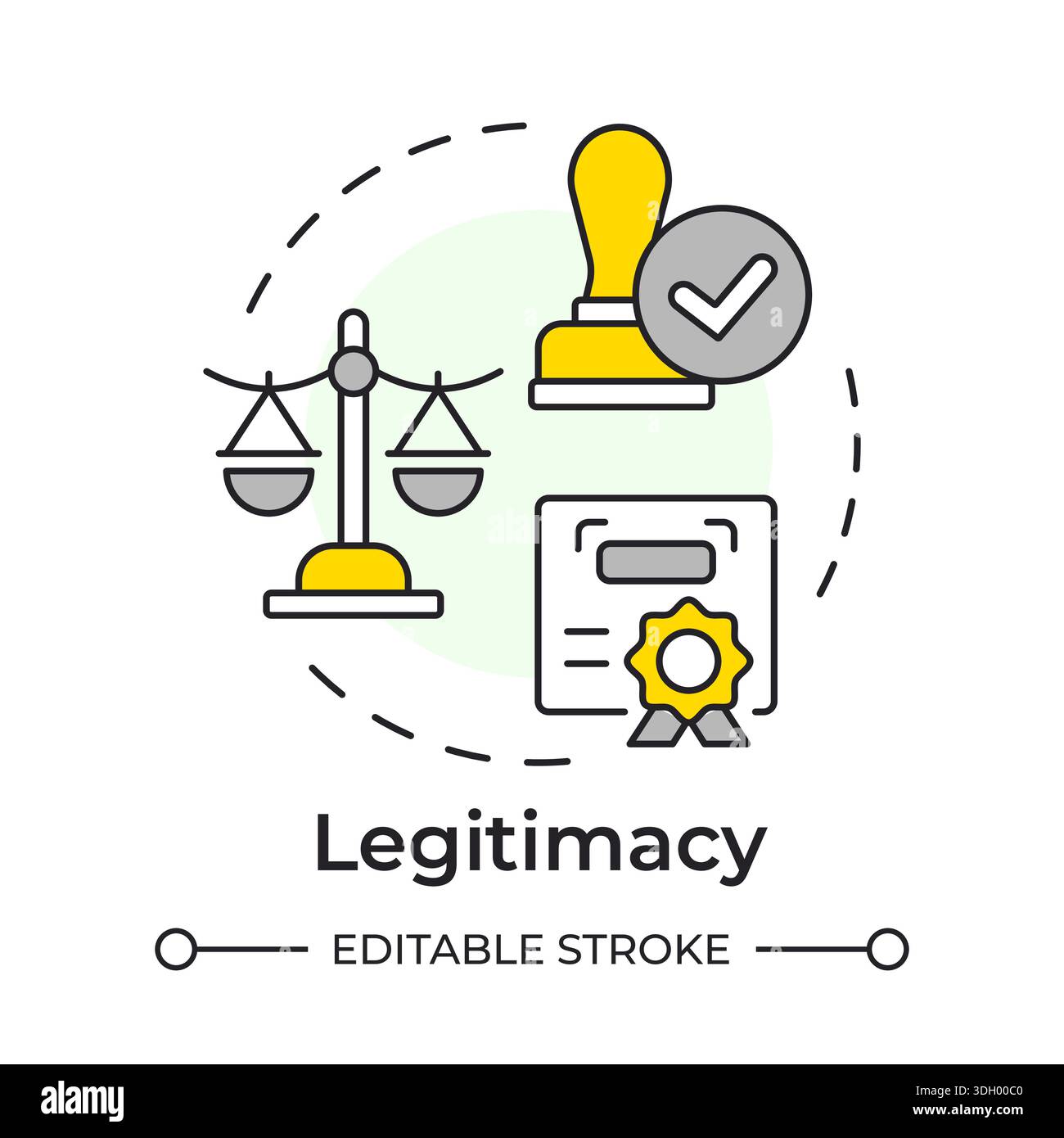 Legitimacy Stock Vector Images - Alamy