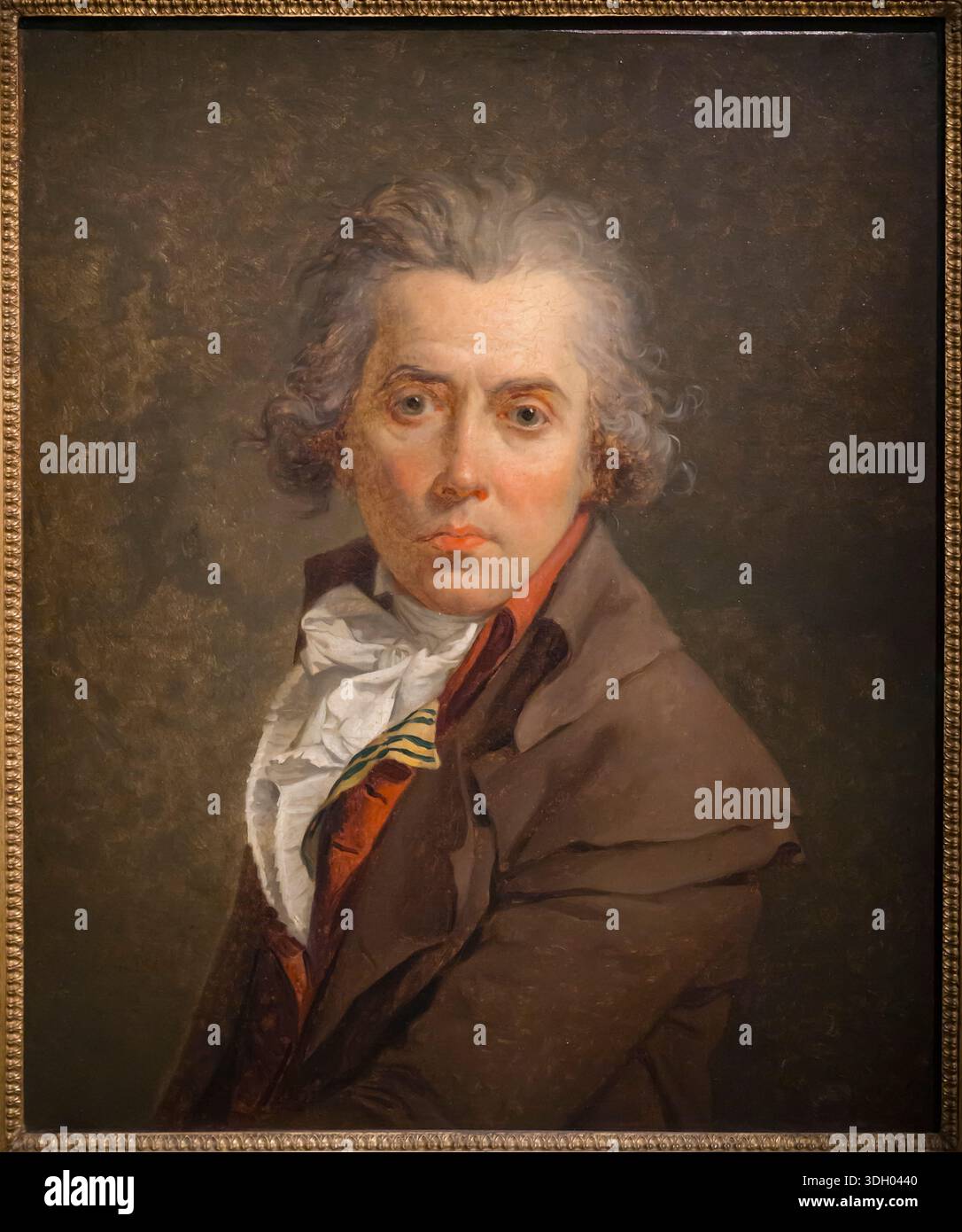 Paris, France - 01 16 2026: Le Louvre museum. Self-Portrait painted by ...
