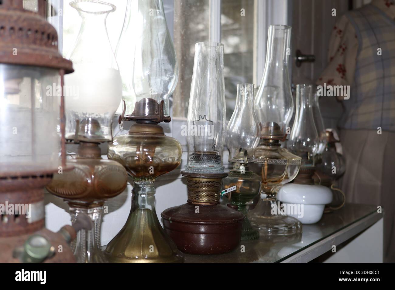 Historical displays inside buildings at the Beenleigh Historical ...