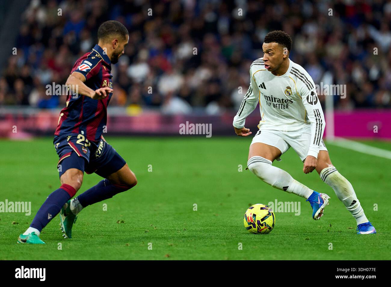 Madrid, Spain. 17th Jan, 2026. Kylian Mbappe of Real Madrid CFbattles ...