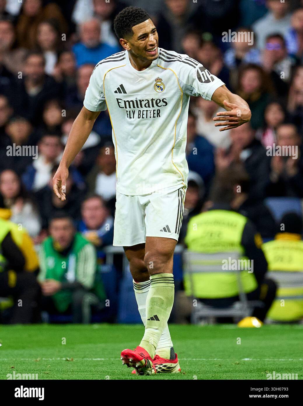 Madrid, Spain. 17th Jan, 2026. Jude Bellingham of Real Madrid CF during ...