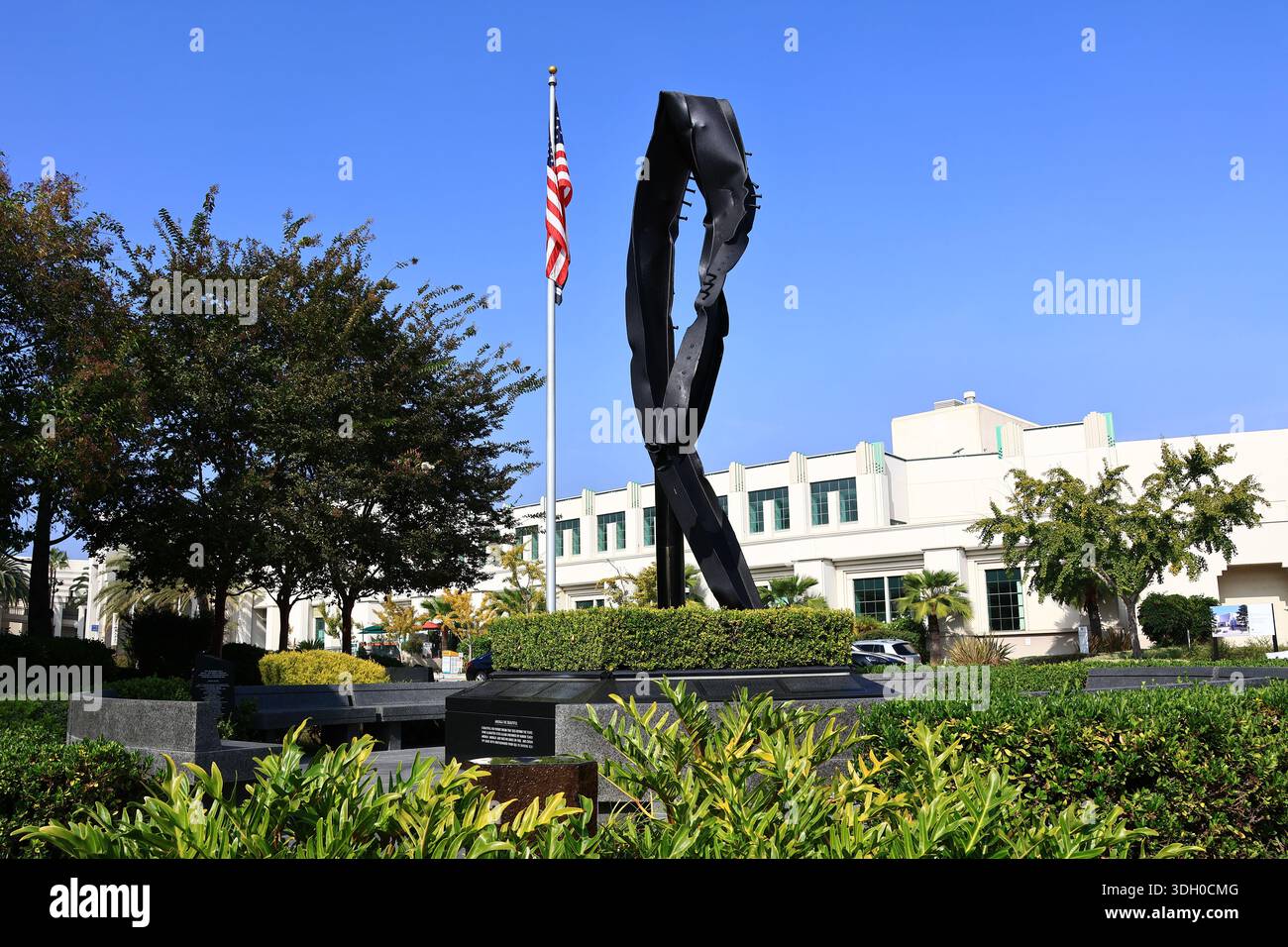 Beverly Hills, California: Beverly Hills 9/11 Memorial Garden Stock ...