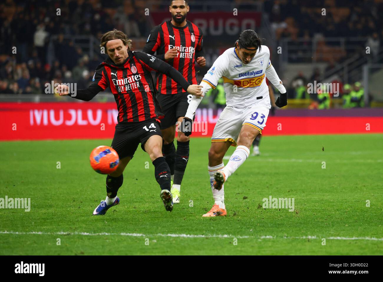 Milano, Italy, January 18 2026. Luka Modric in action during Serie A ...