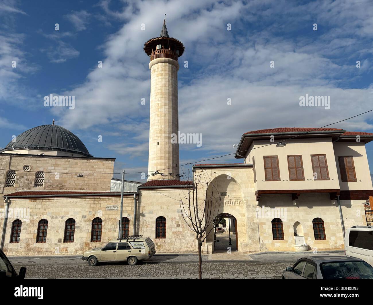 14 January 2026, Turkey, Antakya: View of the rebuilt Habibi Neccar ...