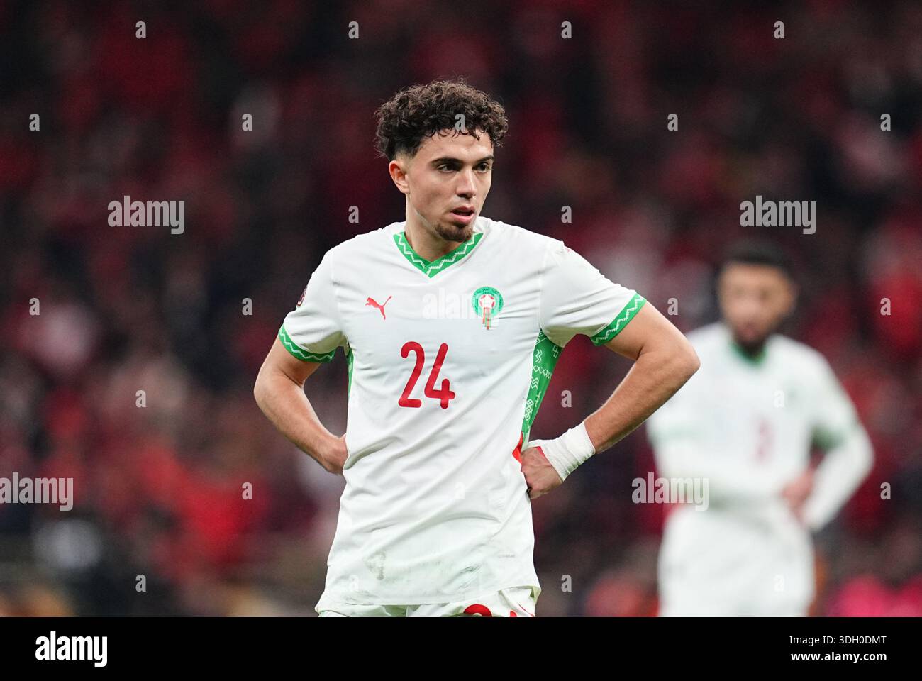 January 18 2026: Neil Yoni El Aynaoui of Morocco /0m24l#3/ looks on ...