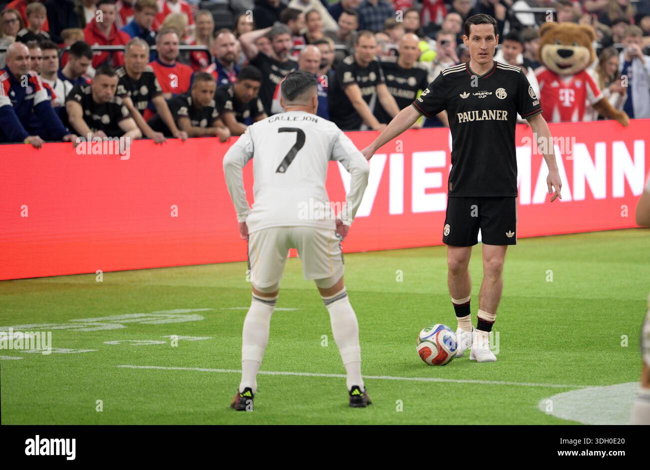 from left: Jose Callejon, Sebastian Rudy (Bayern) Munich, January 18 ...