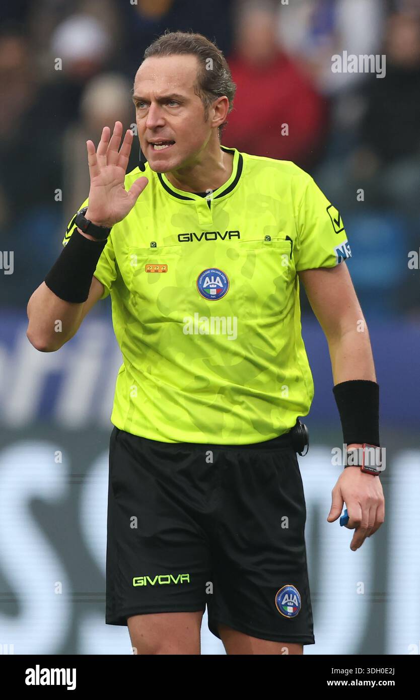 Luca Pairetto referee during the Serie A soccer match between Parma and ...