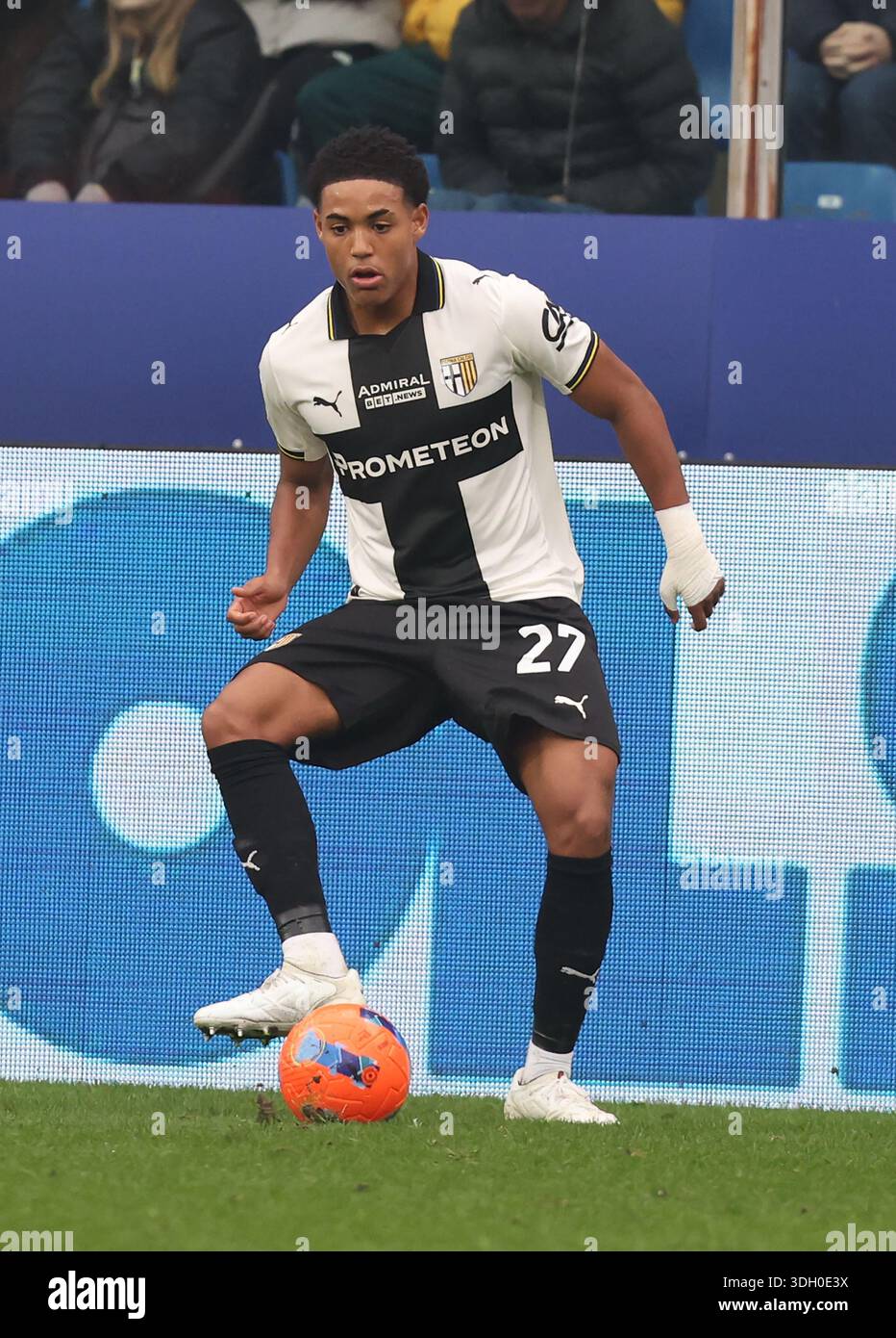 Parma’s Sascha Britschgi during the Serie A soccer match between Parma ...