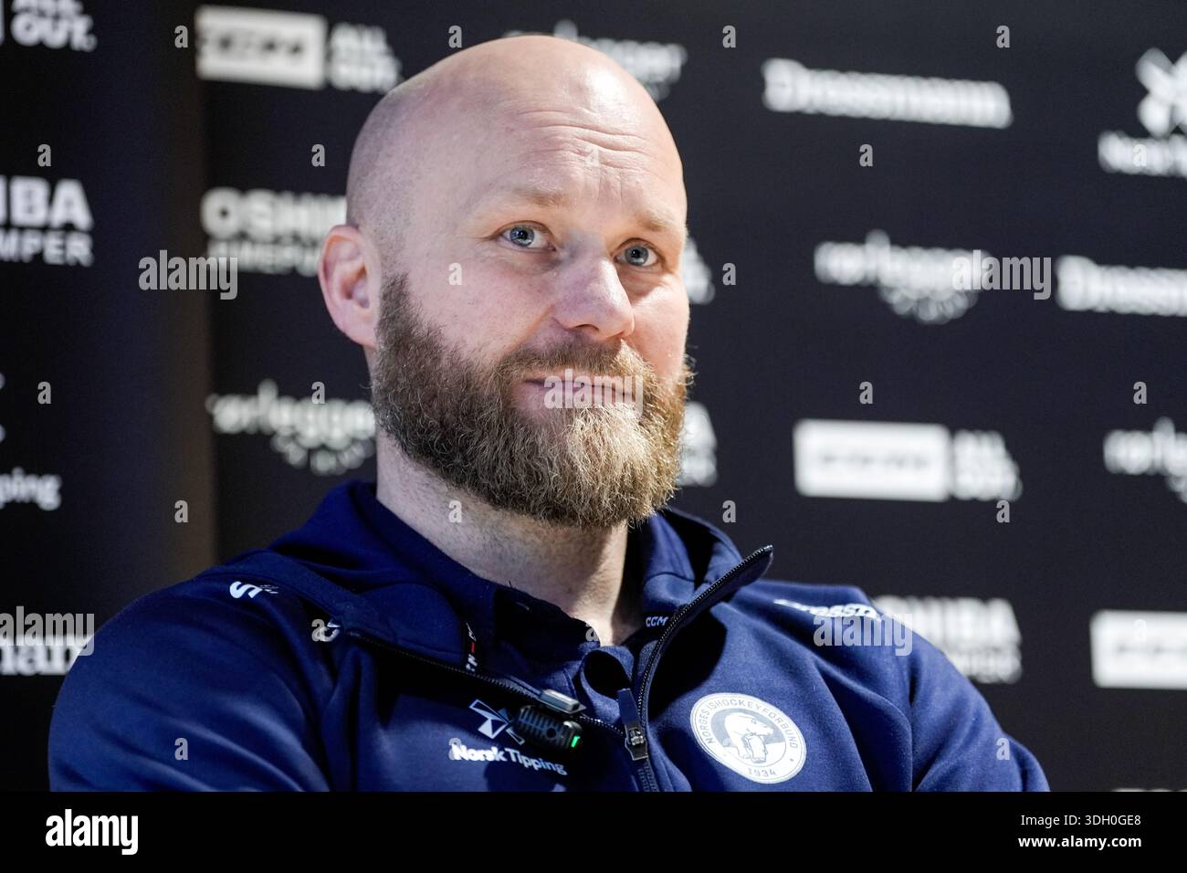 Oslo 20260119. Patrick Thoresen presents the squad for the national ...