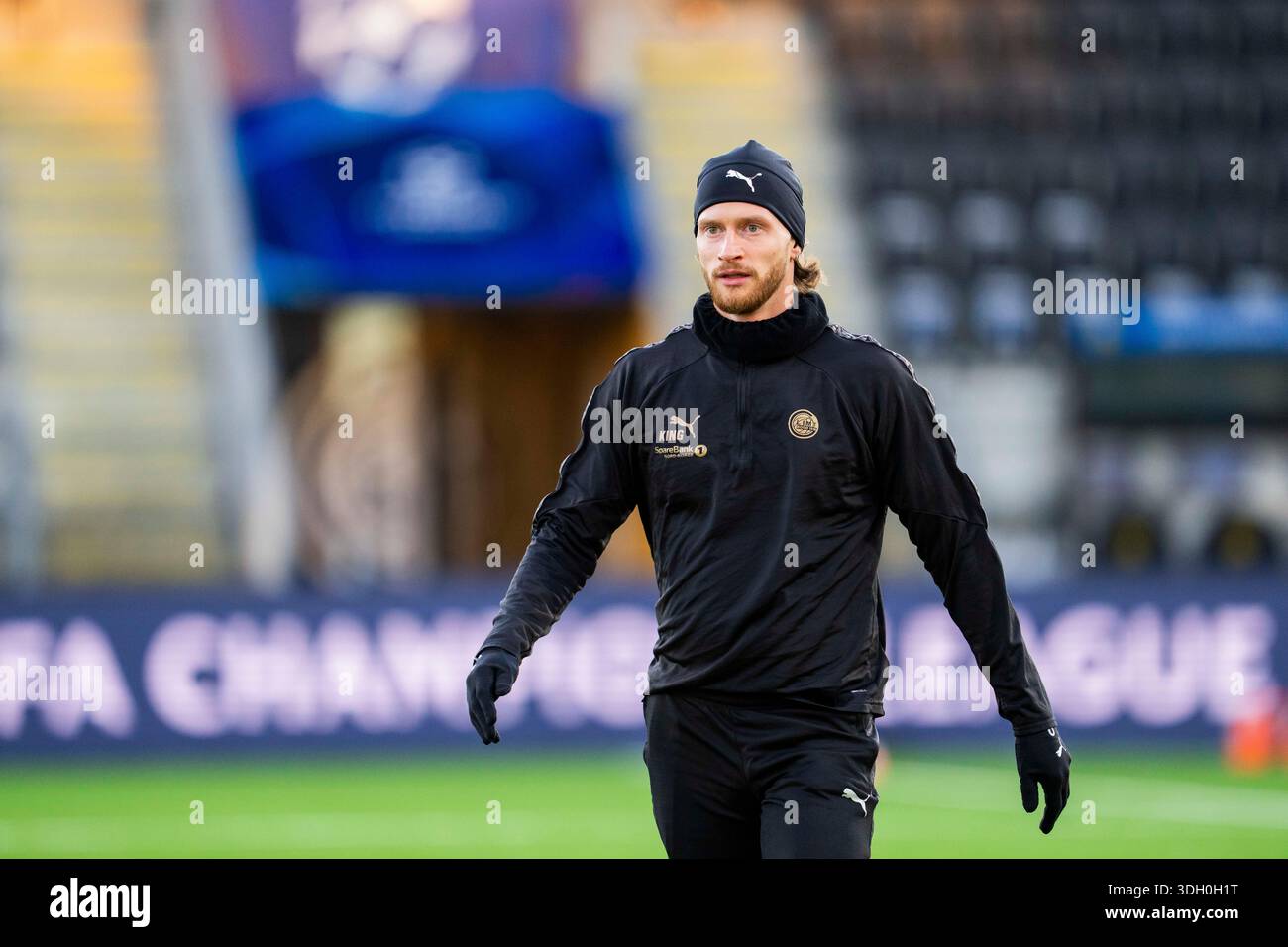 Bodø 20260119. Bodø/Glimt's Kasper Høgh during a training session with ...