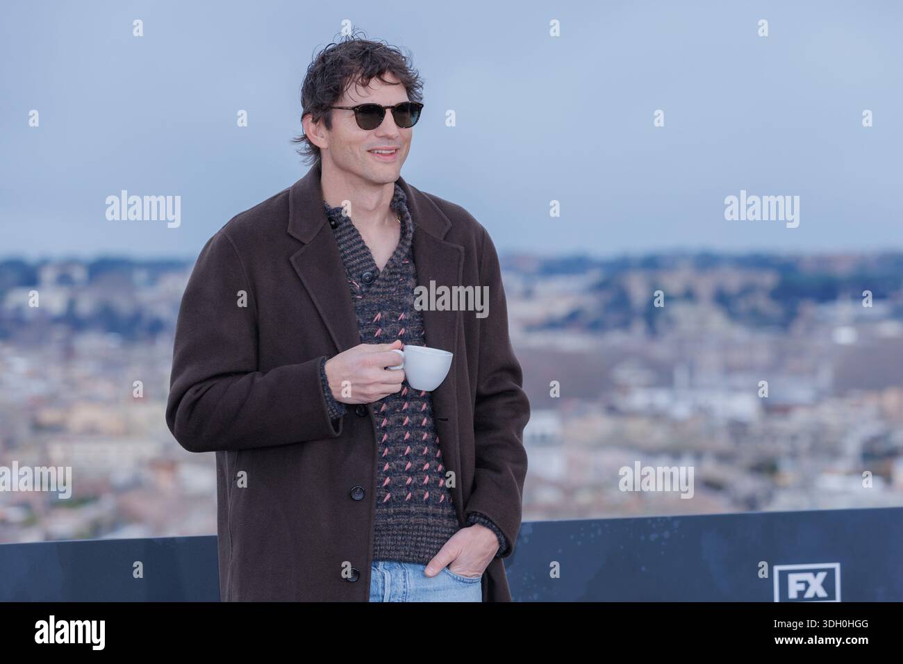 Rome, Italy. 19th Jan, 2026. Ashton Kutcher attends the photocall of ...