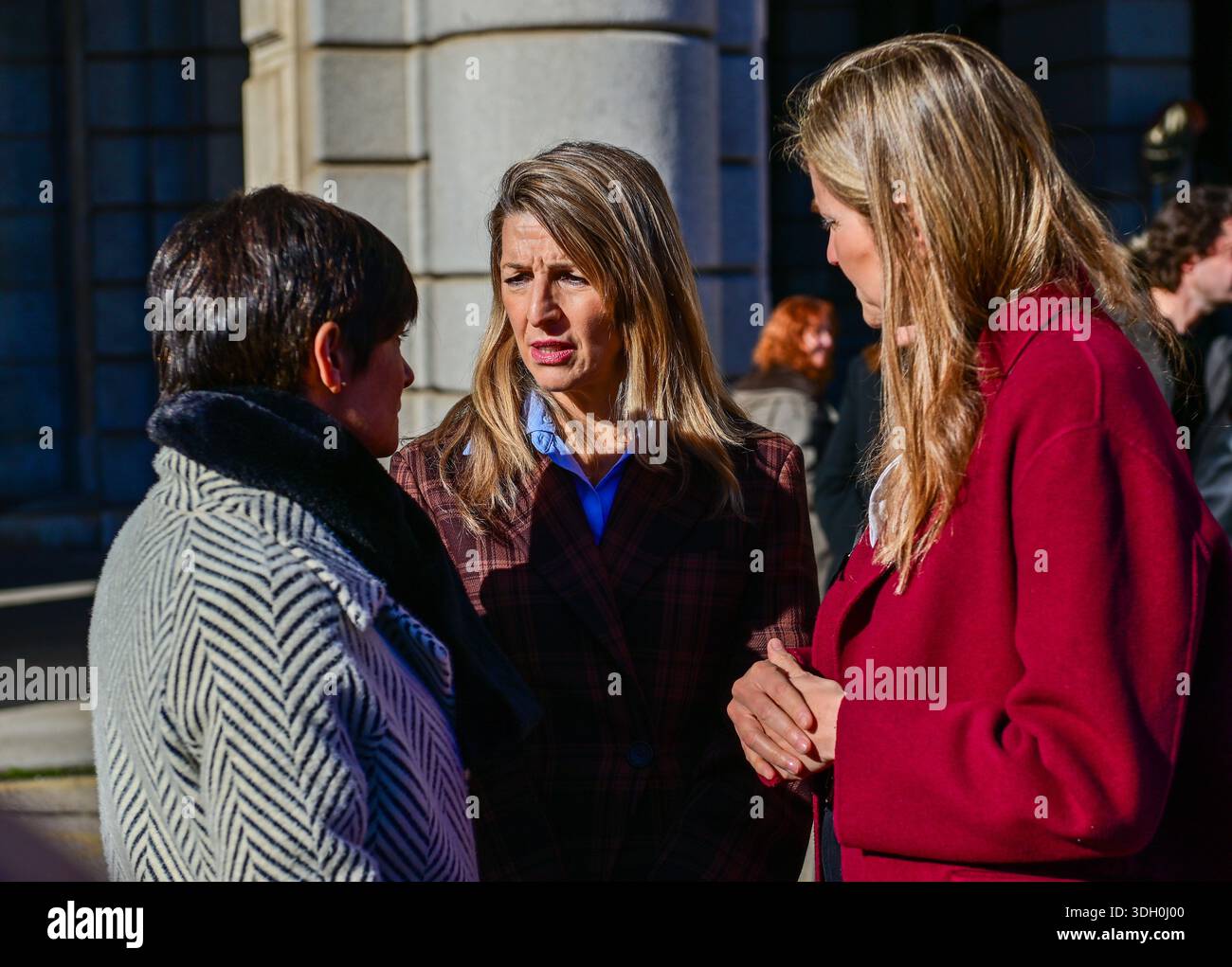 Madrid, Madrid, SPAIN. 19th Jan, 2026. Institutional representatives ...