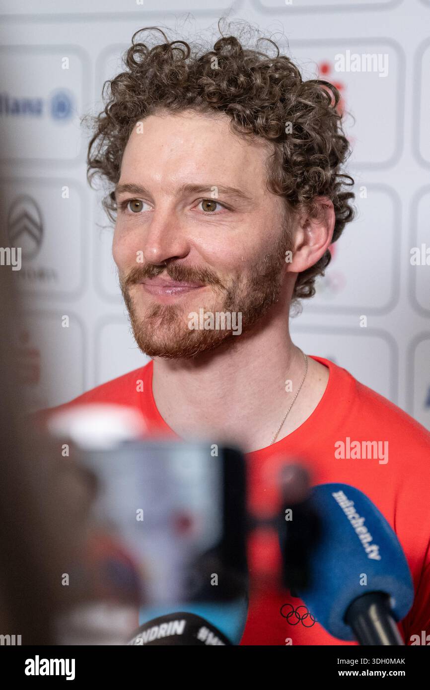 Linus Strasser (DOSB Olympic Squad German Ski Association DSV, Alpine ...