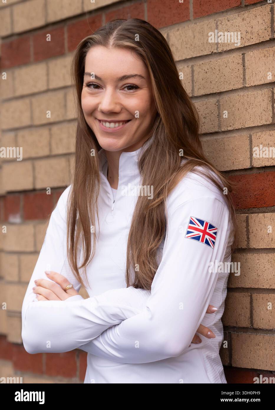 Ellia Smeding during a Team GB kitting out session for Milano Cortina ...