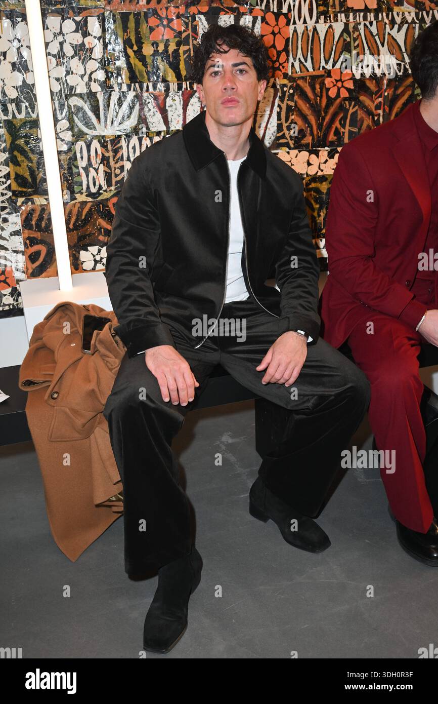 Milan, Italy. 19th Jan, 2026. Men's Fashion, Fall/Winter 2026 - David ...