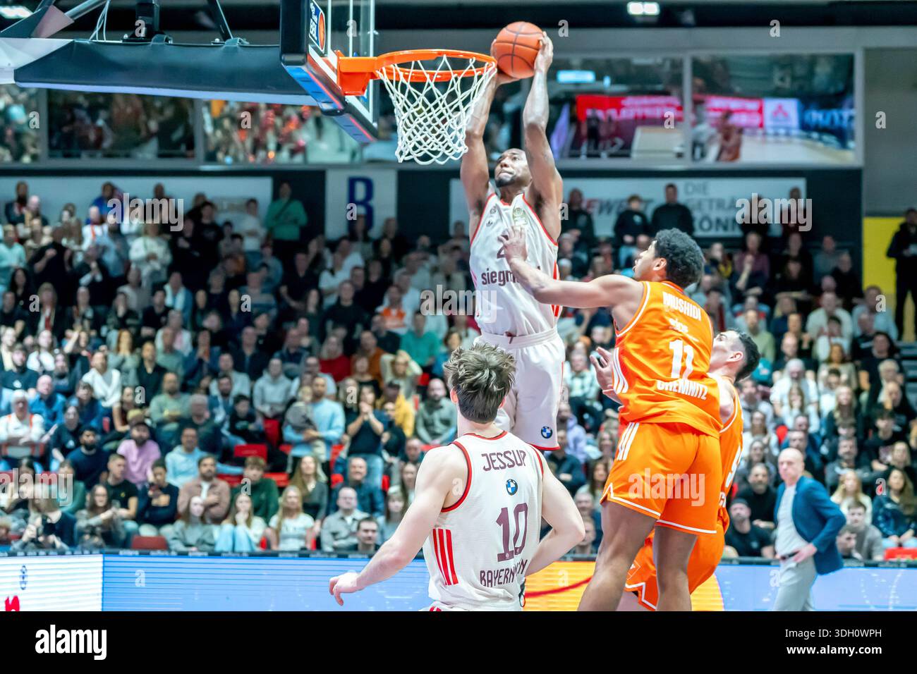 Chemnitz, Germany January 18, 2026: 1.BBL - 2025/2026 - Niners Chemnitz ...