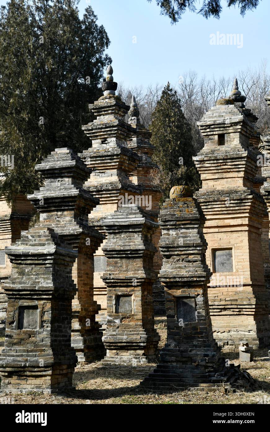 ZHENGZHOU, CHINA - JANUARY 16, 2026 - World Cultural Heritage Pagoda ...