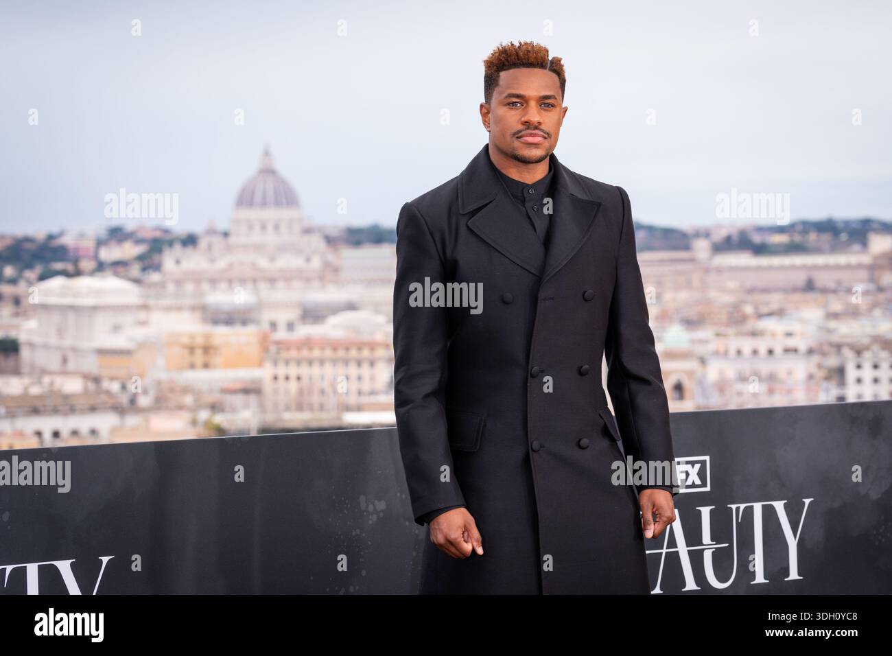 Rome, Italy. 19th Jan, 2026. Jeremy Pope attends the photocall of “The ...