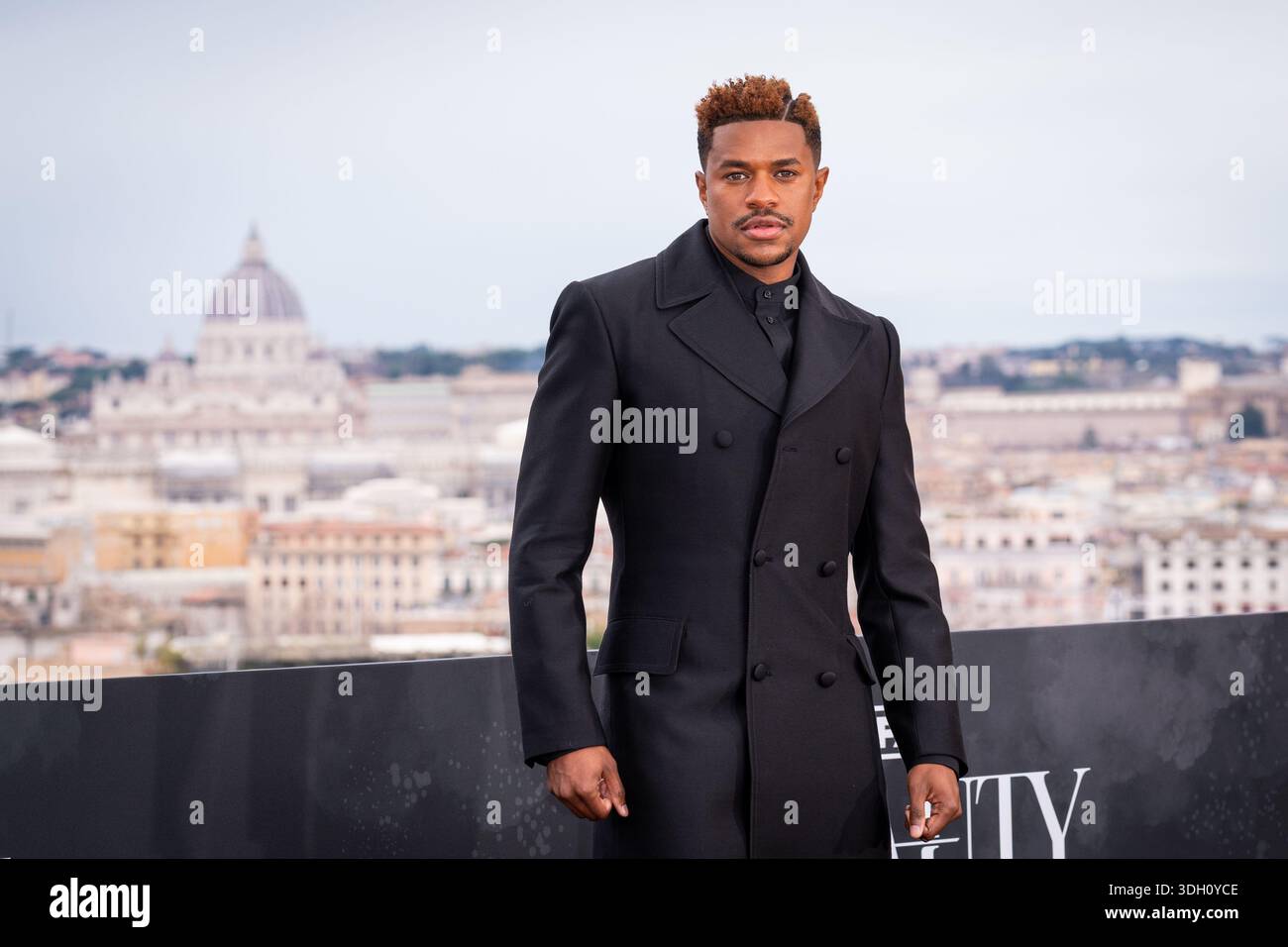 Rome, Italy. 19th Jan, 2026. Jeremy Pope attends the photocall of “The ...