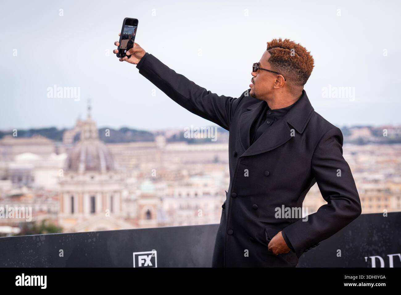 Rome, Italy. 19th Jan, 2026. Jeremy Pope attends the photocall of “The ...