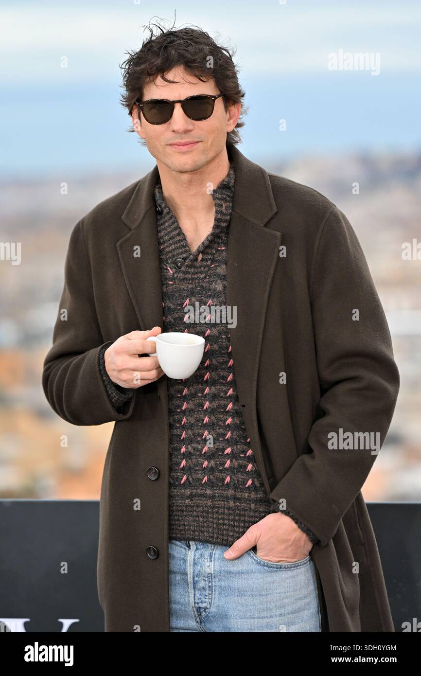 Ashton Kutcher during the photocall of FX's thriller series The Beauty ...