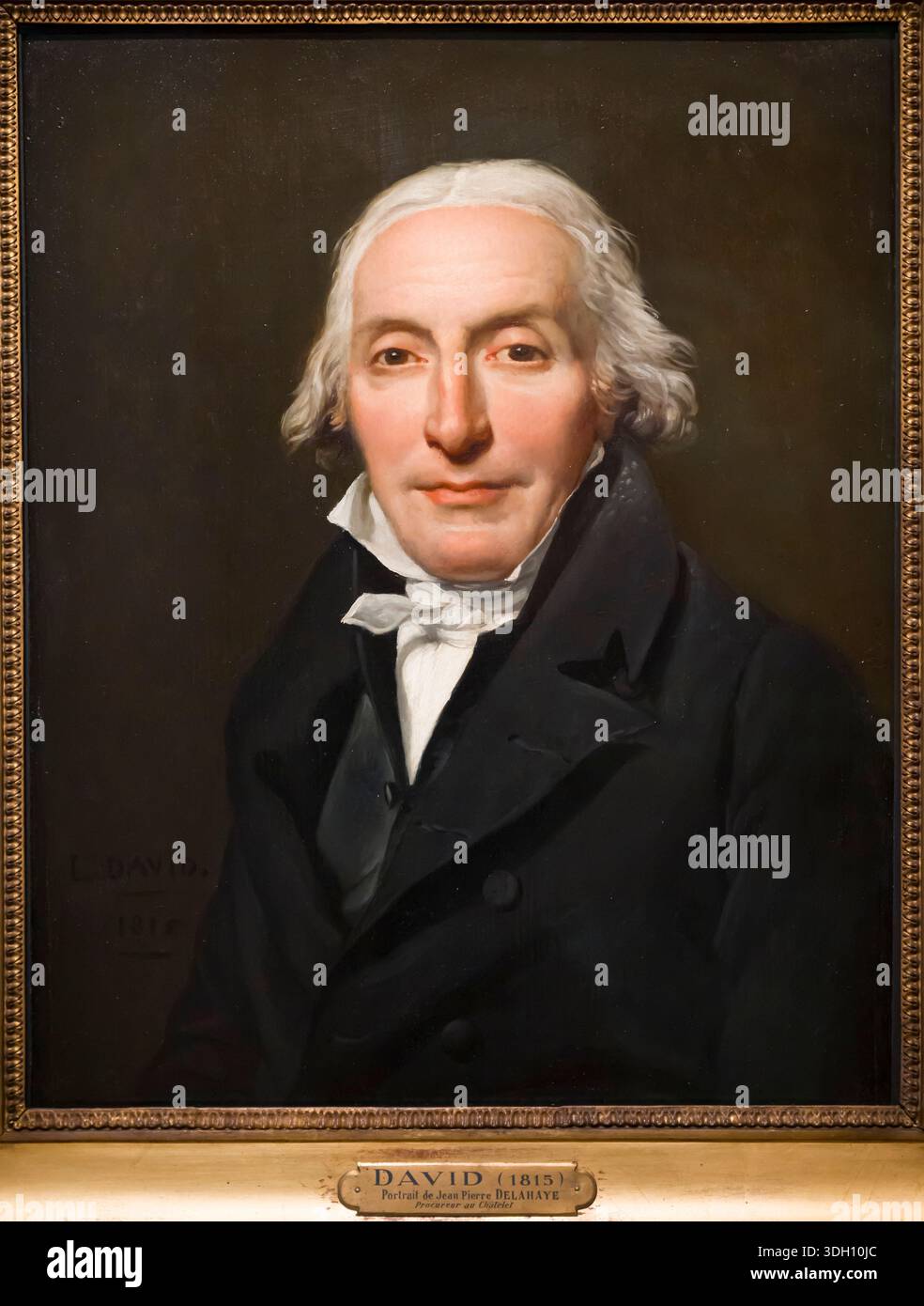 Paris, France - 01 16 2026: Le Louvre museum. Portrait of Jean-Pierre ...