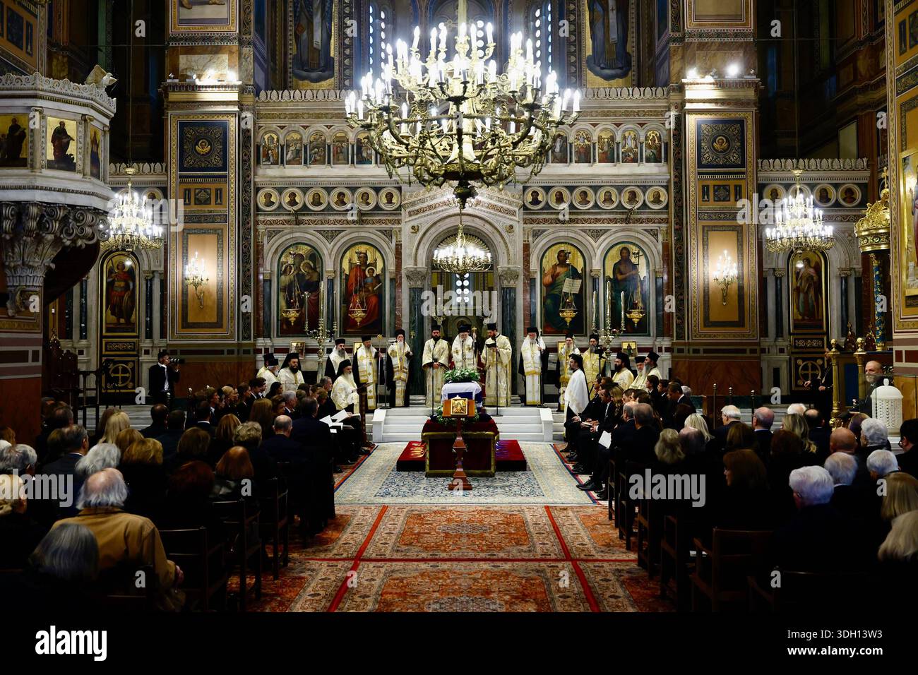 Greece, Greece. 19th Jan, 2026. King Felipe VI, Queen Letizia, Queen ...