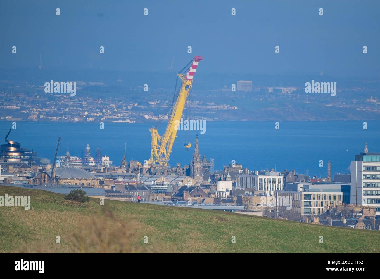 Edinburgh, Scotland. Monday 19th January, 2026 Viewed from the Braid ...